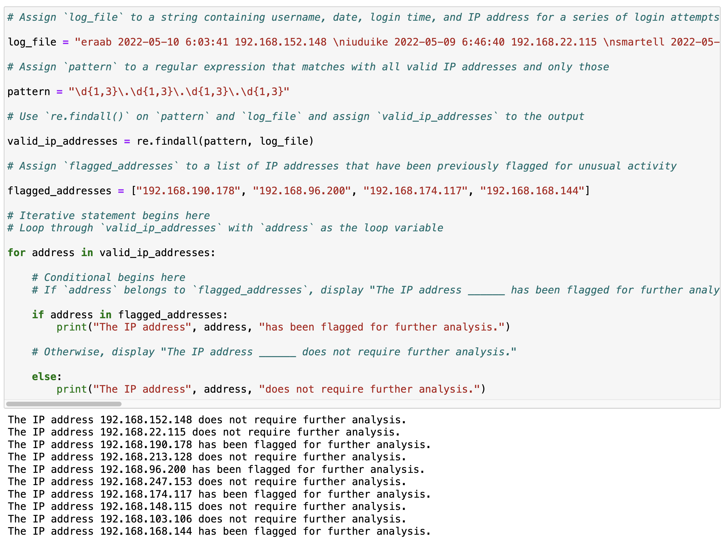 GitHub - eportillo3/expressions-for-patterns: In this lab, you'll write ...