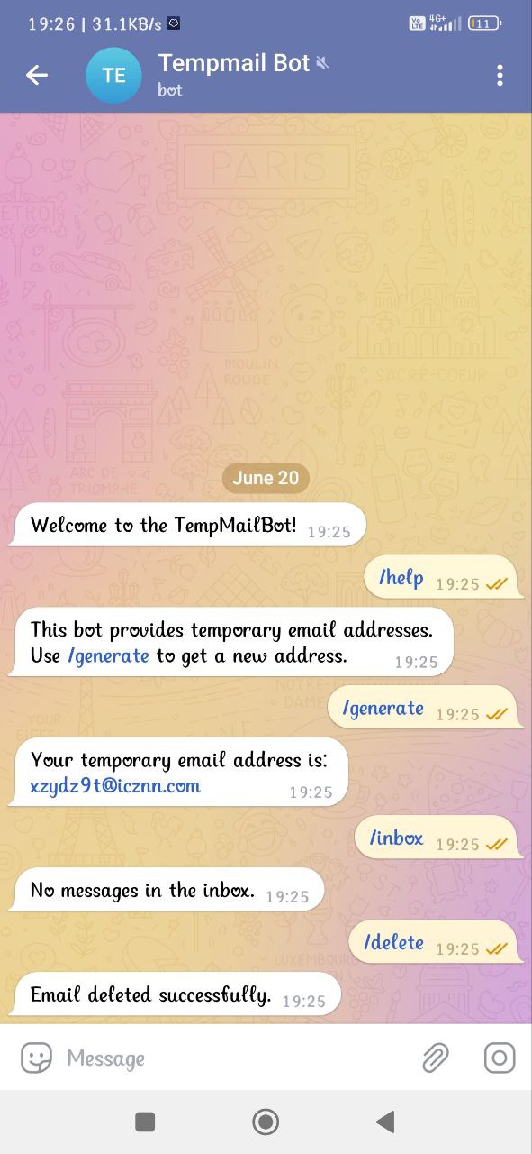 GitHub - BotGeniusHub/Tempmailbot: Temp Mail Bot is a Telegram bot that provides temporary email ...