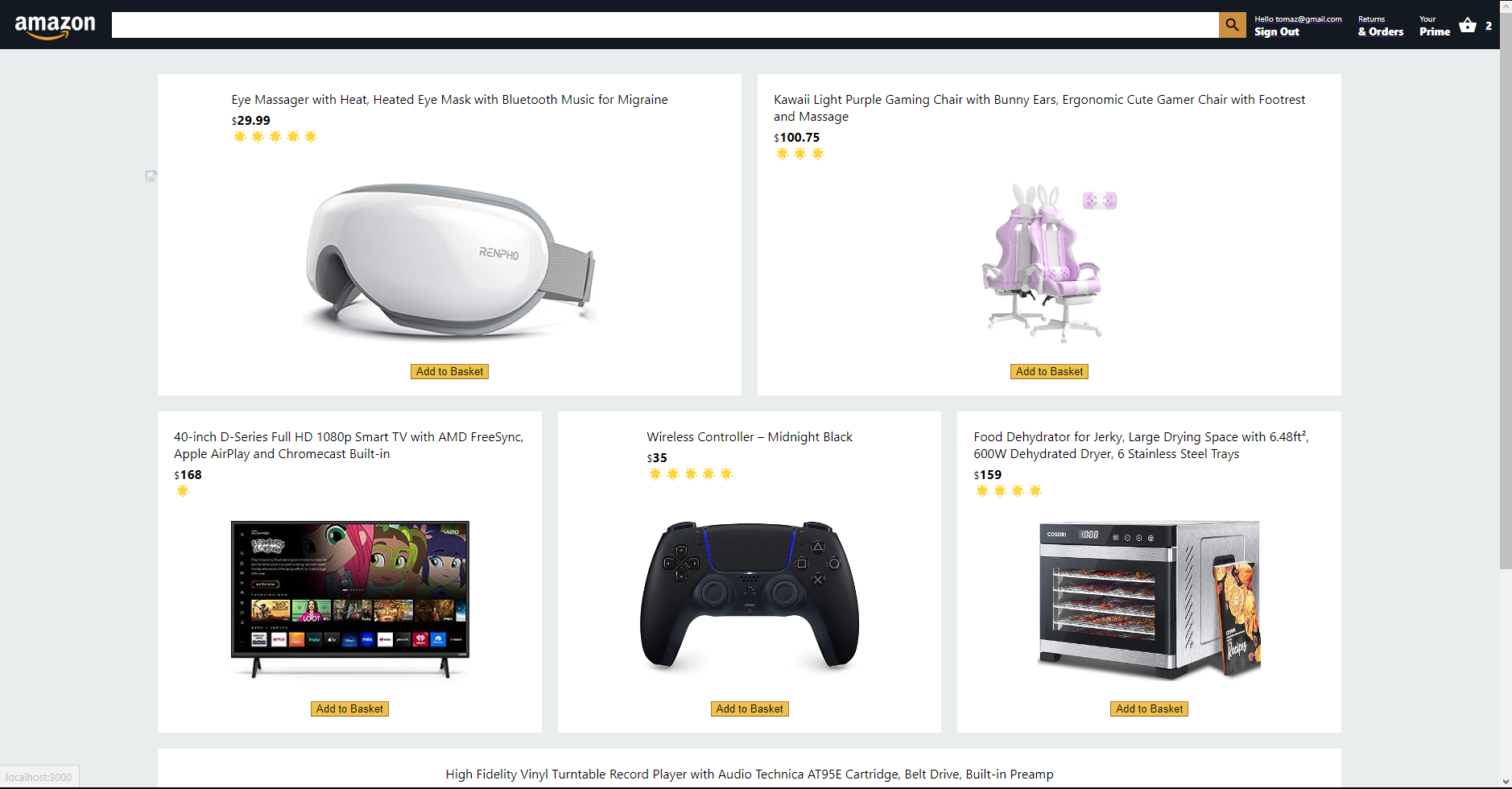 GitHub - Alan-Tomaz/React-Amazon-Clone: A Amazon Clone Made with React JS