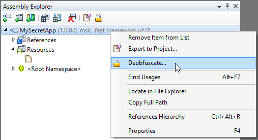 GitHub - hmemcpy/dotPeek.Deobfuscator: A plugin for JetBrains dotPeek Decompiler to deobfuscate ...