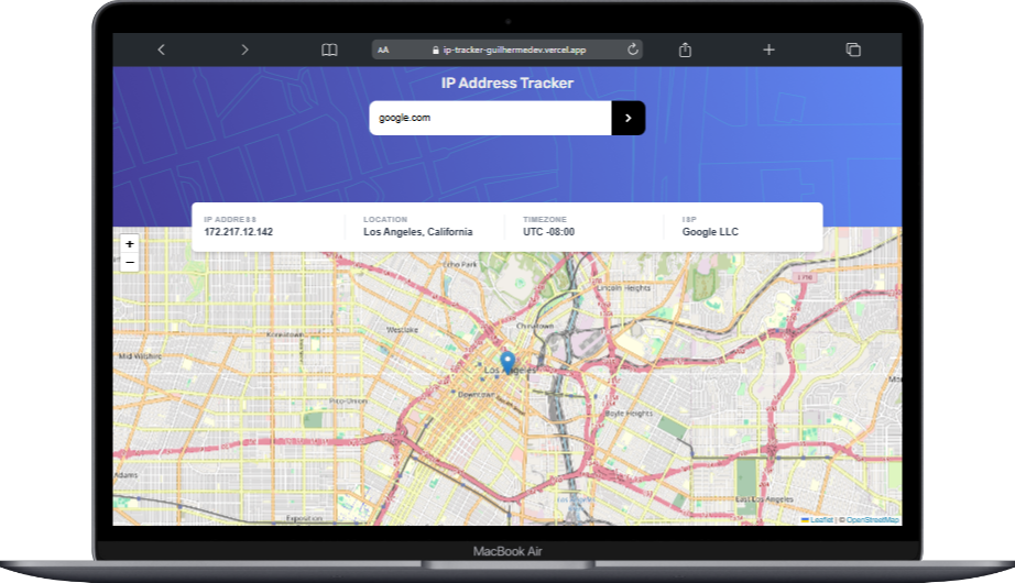 GitHub - guilhermedev05/ip-tracker