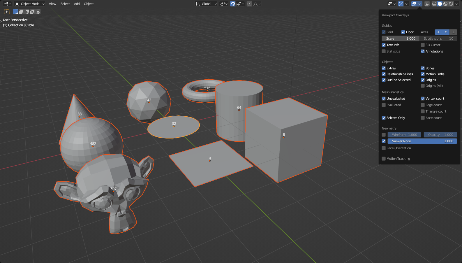 GitHub - Avereniect/Mesh_stats_overlay: Blender add-on which adds mesh ...
