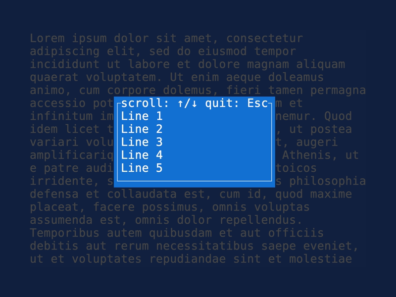 GitHub - joshka/tui-popup: A Popup widget for Ratatui. Repo moved to ...