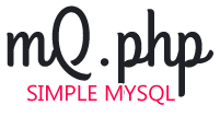 GitHub - webcaetano/mQ: simple PHP SQL functions and JSON results convert