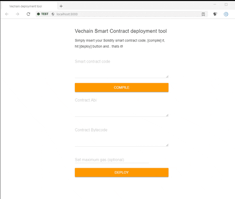 GitHub - kukodev/vechain-deployment-tool