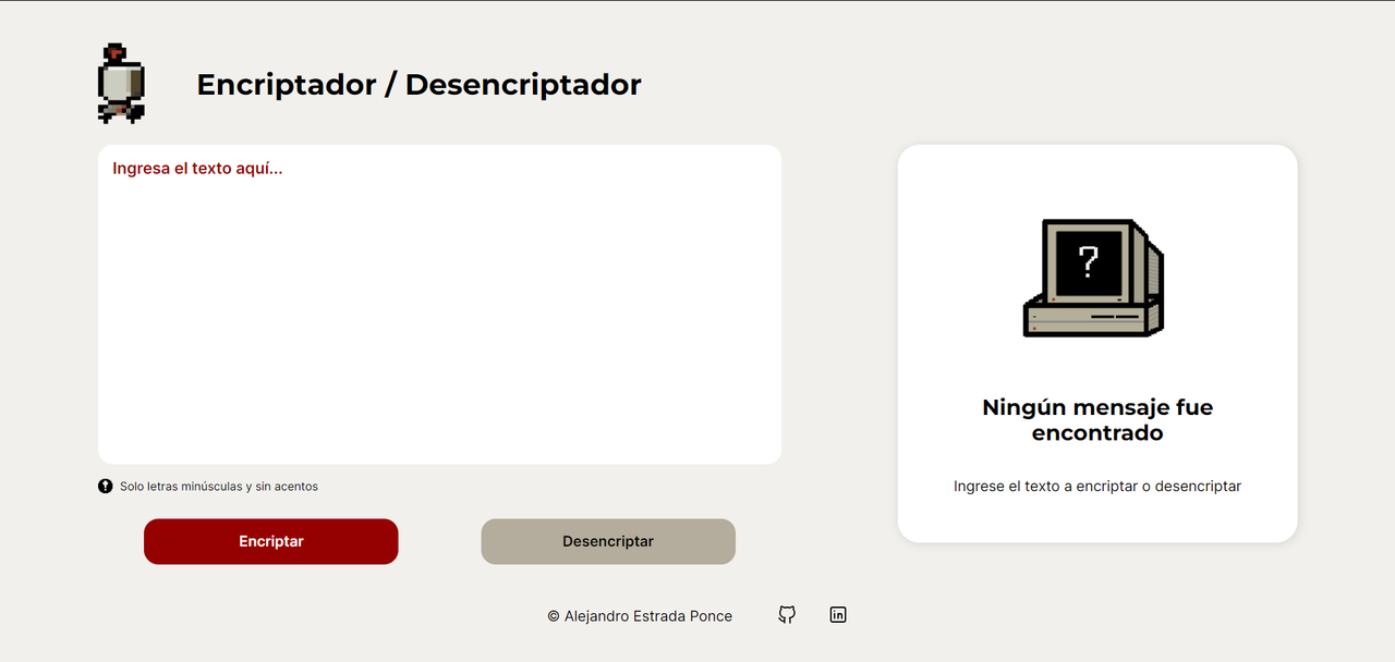GitHub - AlexEP11/encriptador-alura: Este repositorio contiene un proyecto de encriptador de ...