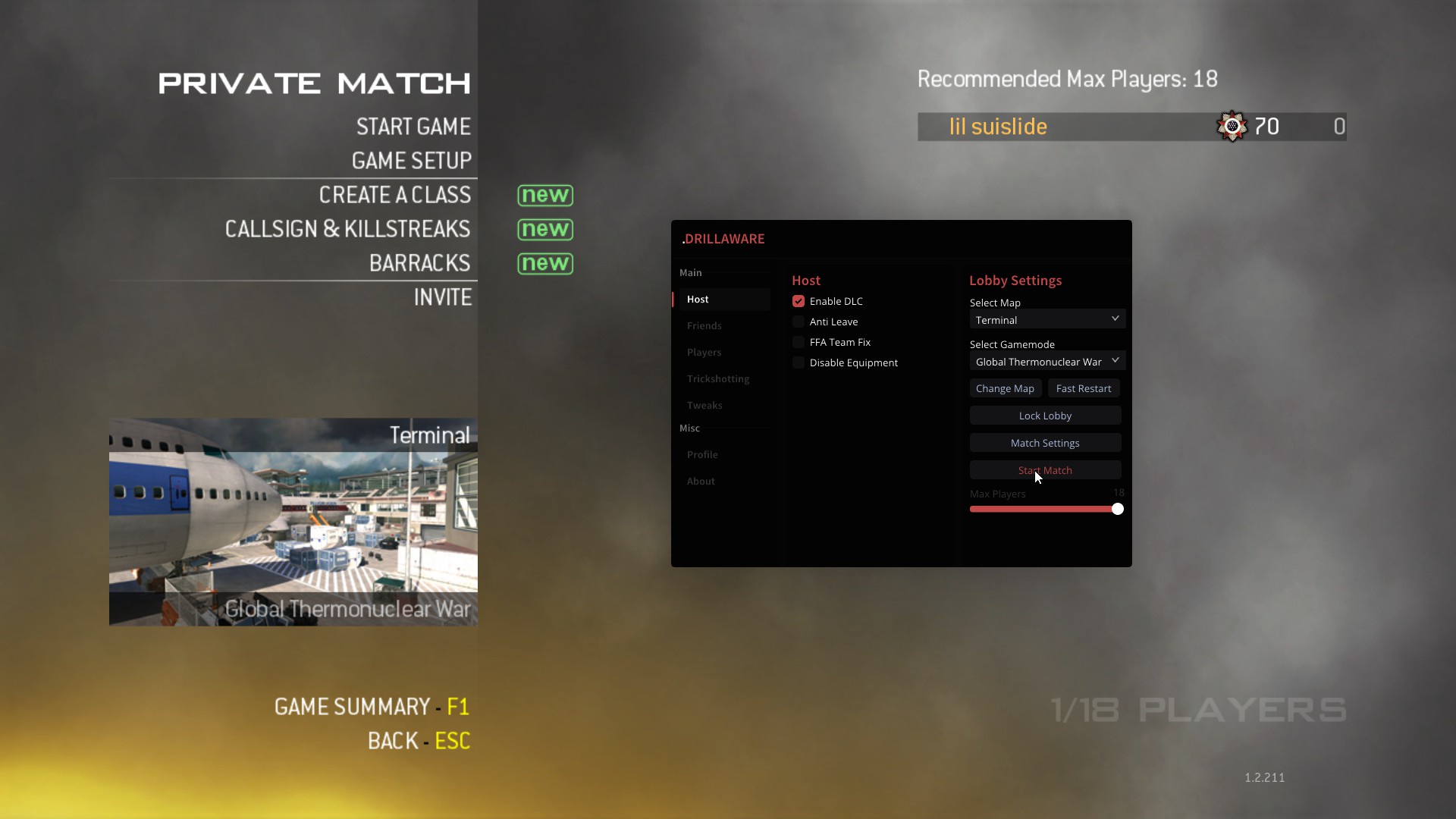 GitHub - KingsleydotDev/Drillaware: MW2 Host tool