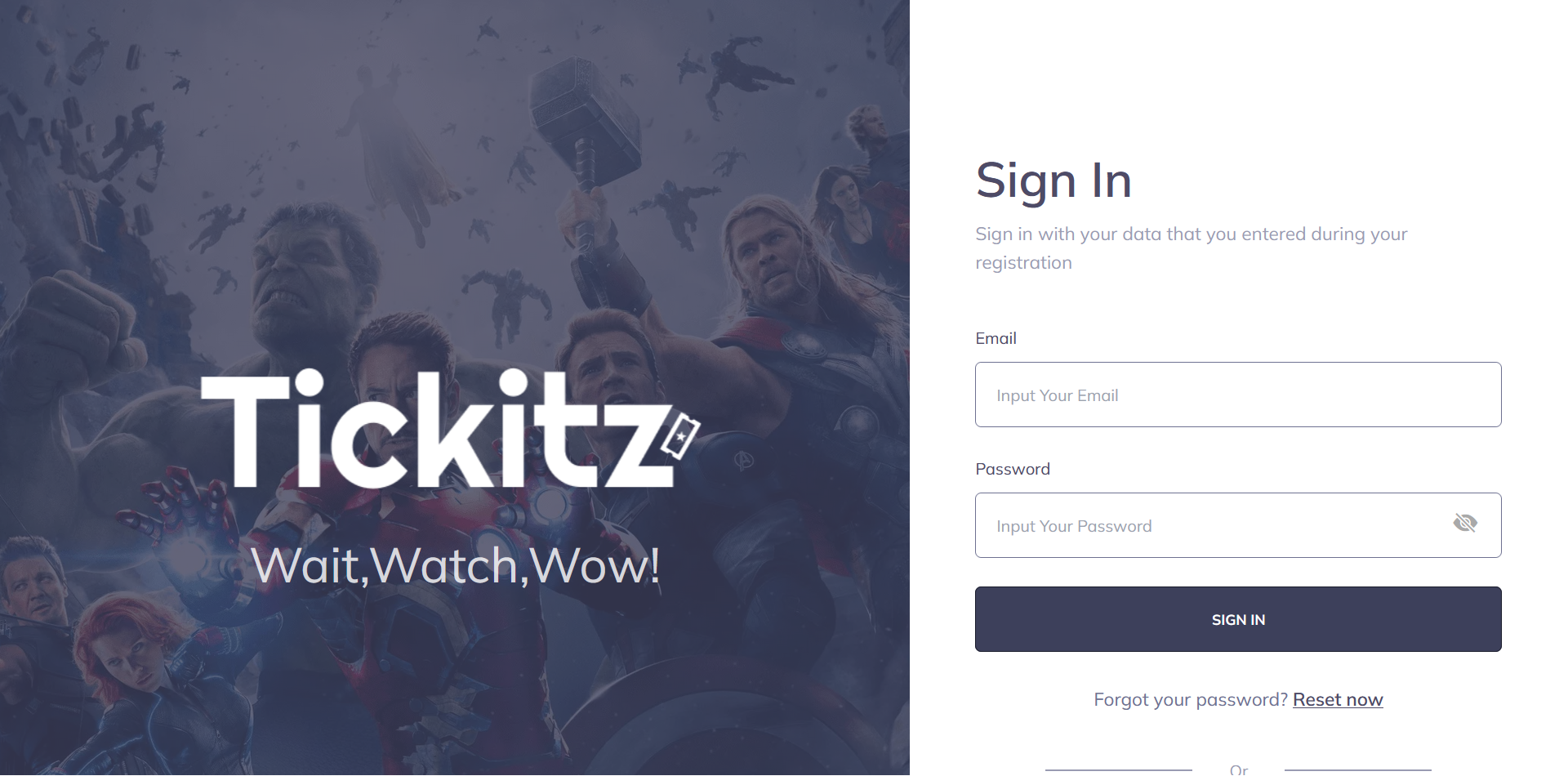 GitHub - hore-tim/tickitz-fe: This is the repository for Tickitz