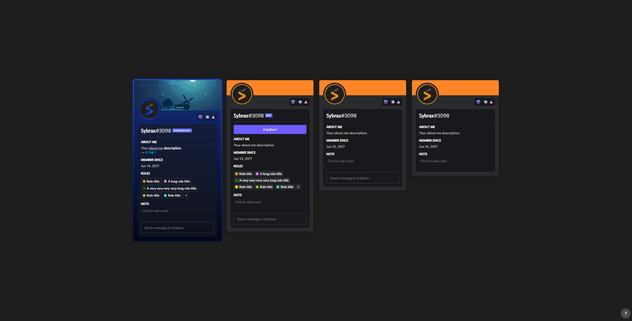 GitHub - KaanAlper/Discord-Card