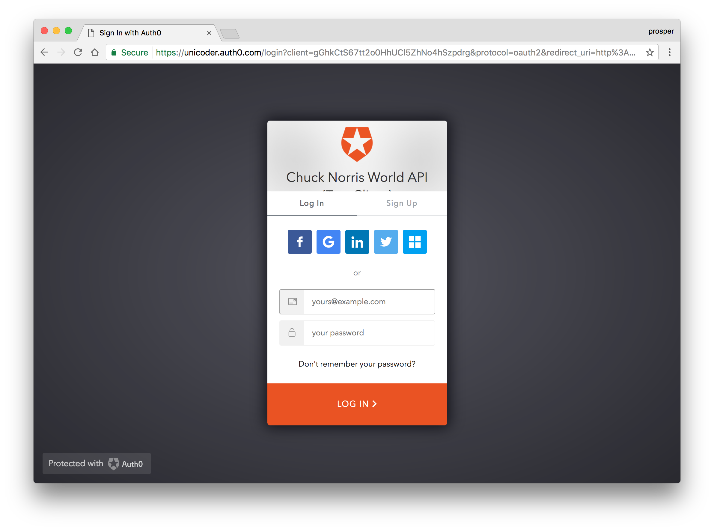 GitHub - auth0-blog/preact-authentication-tutorial: Chuck Norris World App - A sample app that ...
