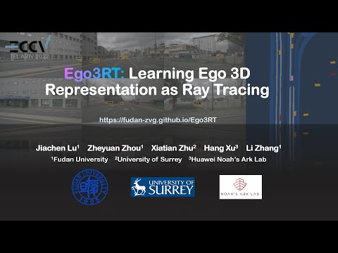 GitHub - fudan-zvg/Ego3RT: [ECCV 2022] Learning Ego 3D Representation as Ray Tracing