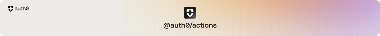@auth0/actions - npm