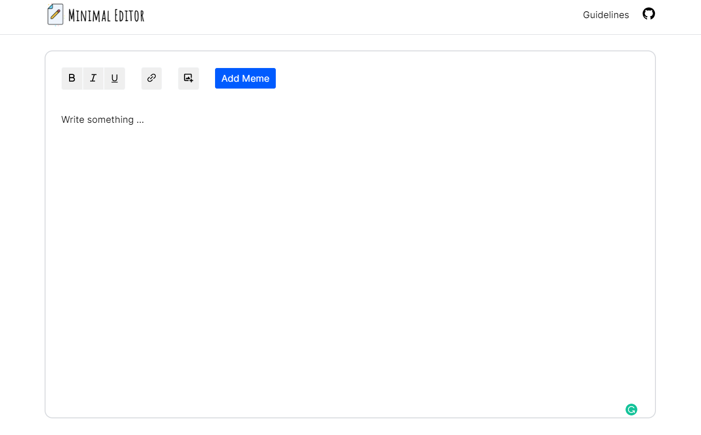 GitHub - suyashpradhan/minimal-text-editor: It is a web based text ...