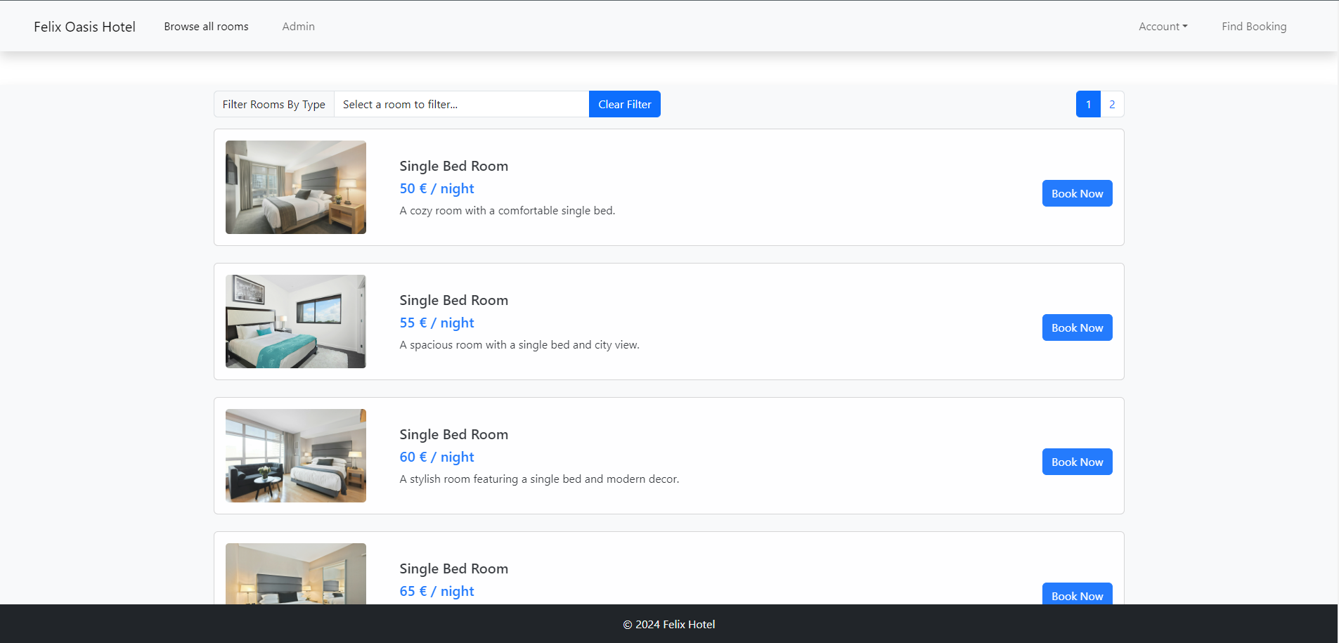 GitHub - FilipeDevs/hotelBookingApp: Straightforward hotel booking web platform where users can ...
