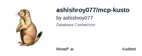 GitHub - ashishroy077/mcp-kusto: An MCP Server for Azure Kusto