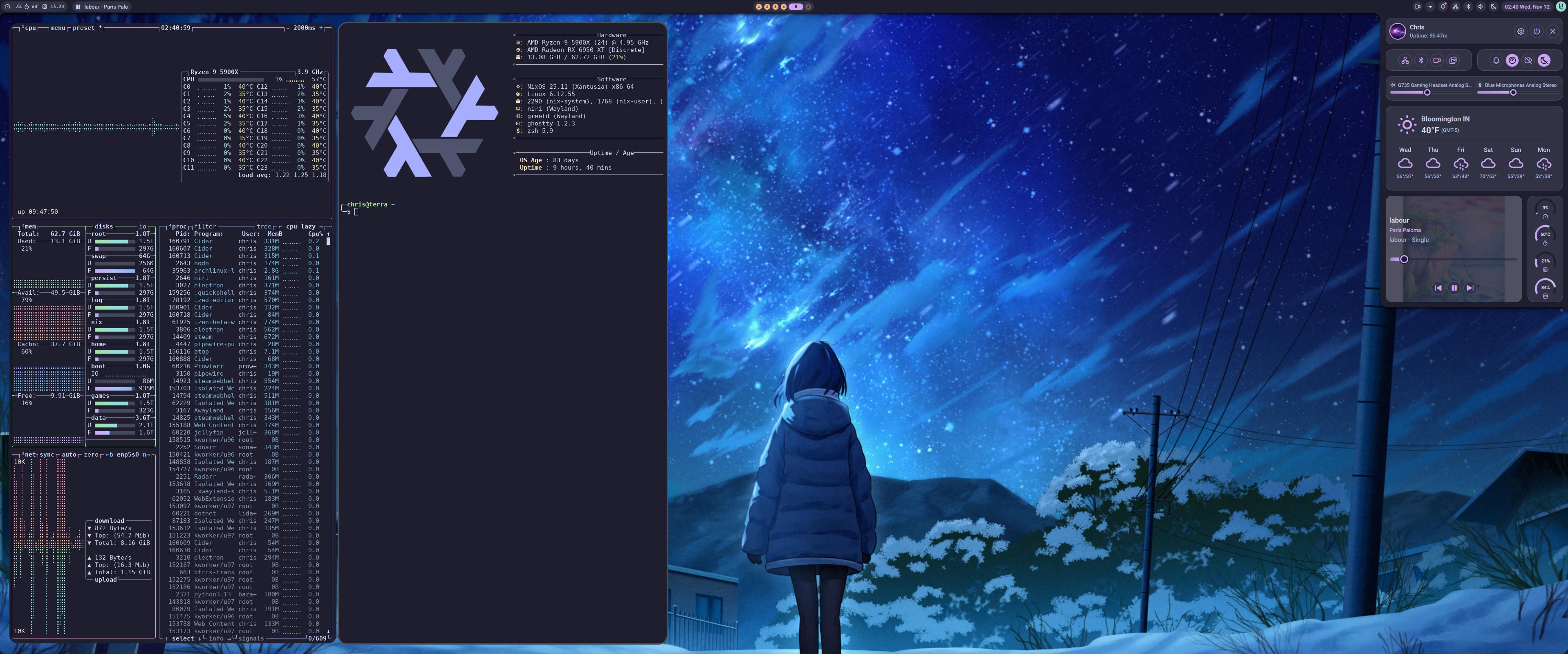 GitHub - ctknightdev/nixos: My NixOS setup with niri and noctalia-shell