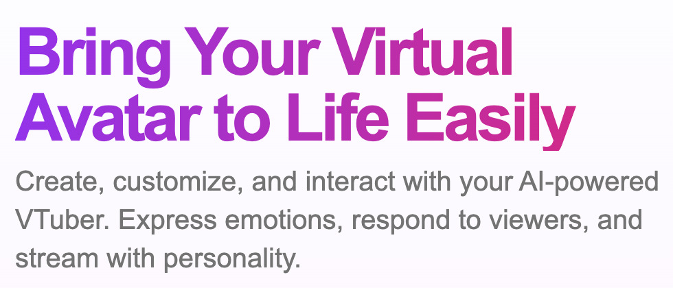 GitHub - VoxLink-org/ez-vtuber-ai: Next-Gen VTuber Superpowers