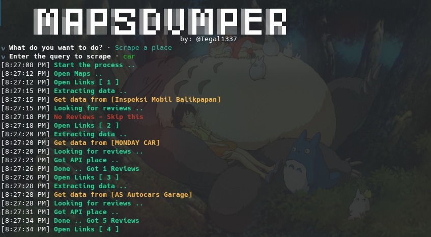 GitHub - tegal1337/mapsdumper: Dump place details from Google Maps like ...