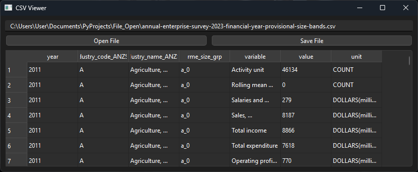 GitHub - suburbanprojects/CSV-Viewer: CSV Viewer and Editor made with PyQt6 GitHub - suburbanprojects/CSV-Viewer: CSV Viewer and Editor made with PyQt6