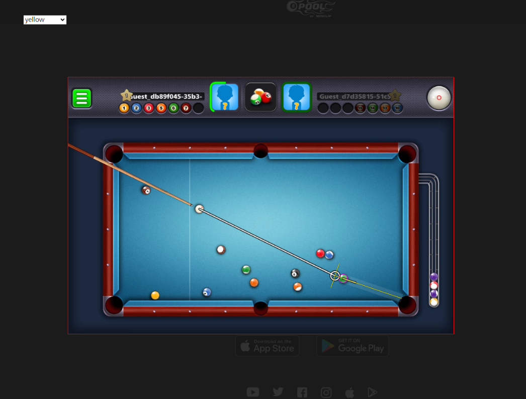 GitHub - TennisRunner/8-ball-pool-guide-lines: A user script for 8ballpool.com that draws simple ...
