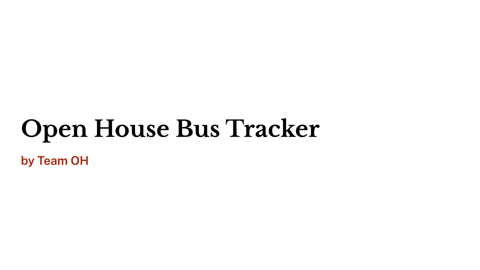 GitHub - avicity7/OpenHouseBusTracker: Web App to help Singapore Polytechnic schedule and manage ...