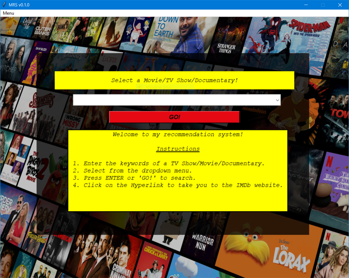 GitHub - shyam1998/Movie-Recommendation-System-GUI: movie ...