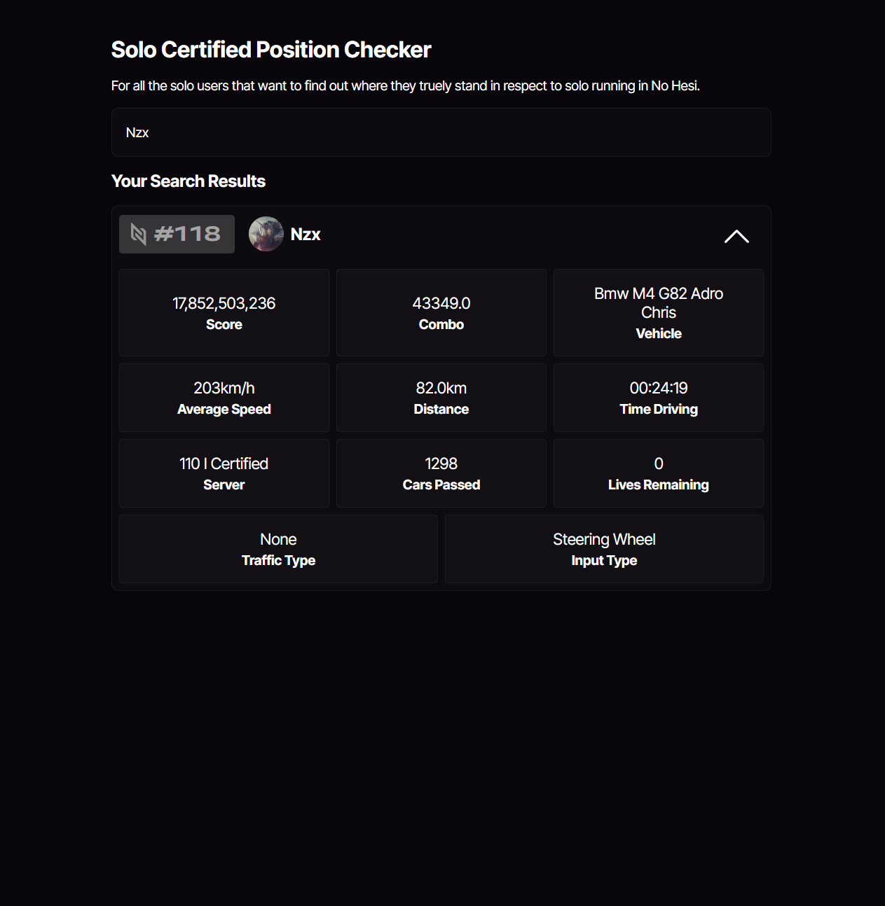 GitHub - NexxonOfficial/nohesi-solo-checker: A No Hesi solo position checker to filter the ...