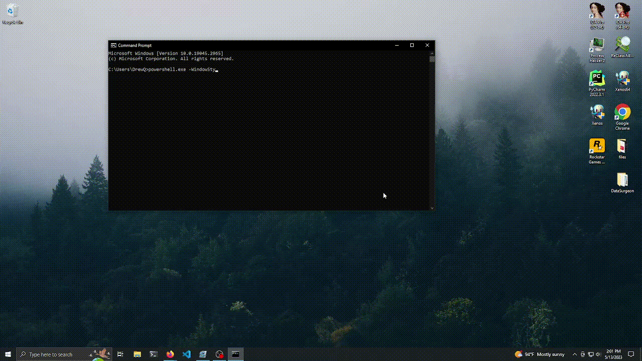 Run background backdoor · Issue #2 · Drew-Alleman/powershell-backdoor-generator · GitHub