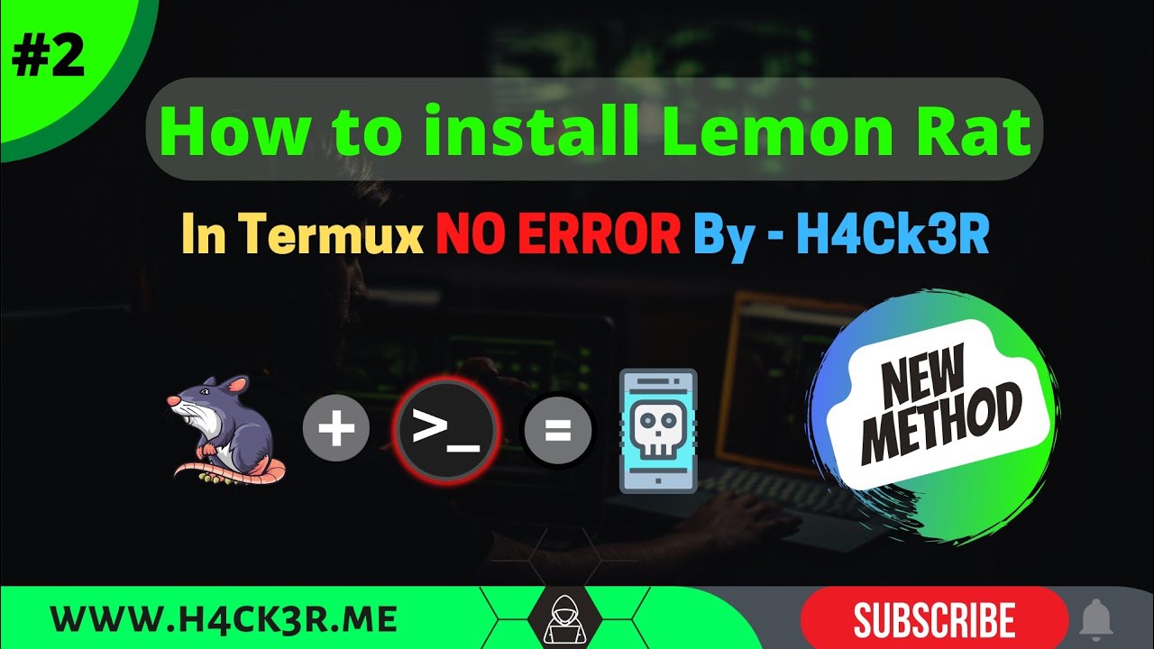 GitHub - h4ck3r0/Lemon-termux: Lemon Rat For Termux , No Error More Stable , All Error Fixed