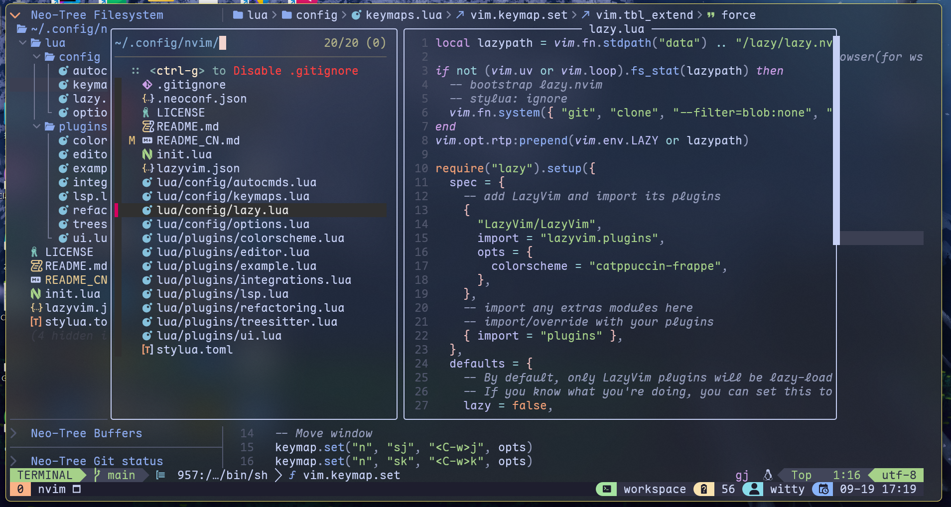 GitHub - wit-l/NeovimStarter: my neovim config files