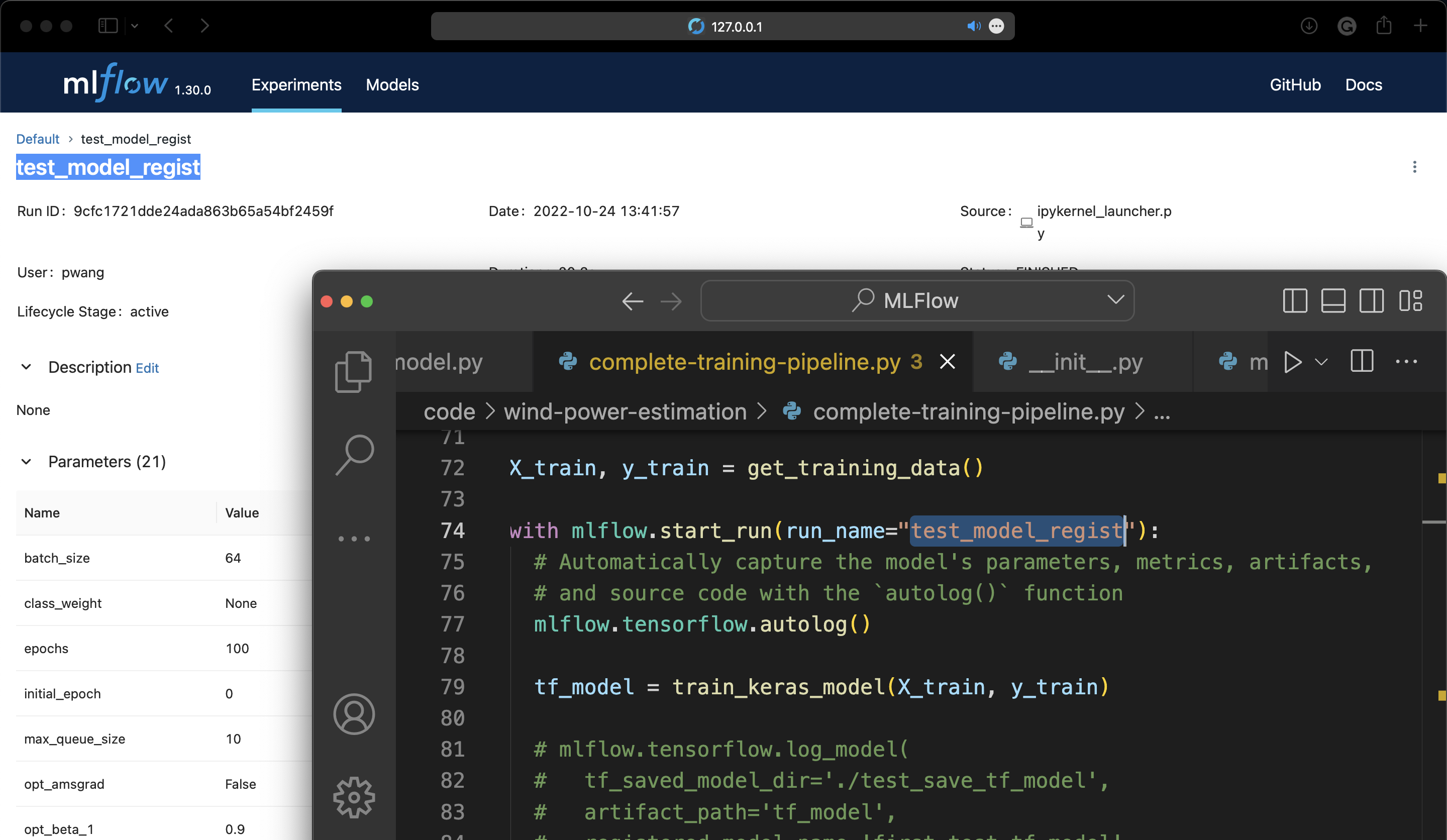 GitHub - PenHsuanWang/mlflow-docker-setup: the container setup MLflow ...