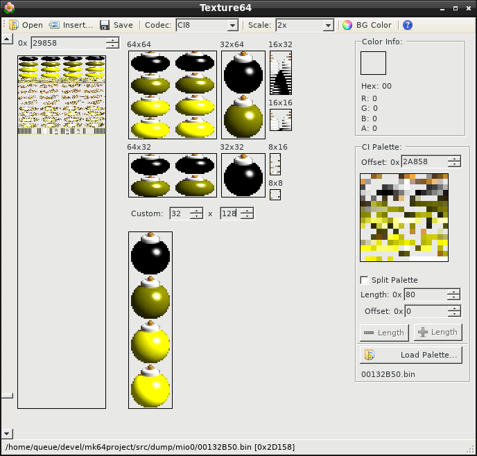 GitHub - kevanmowery/Texture64-N64-Texture-Editor: N64 Texture Ripper ...