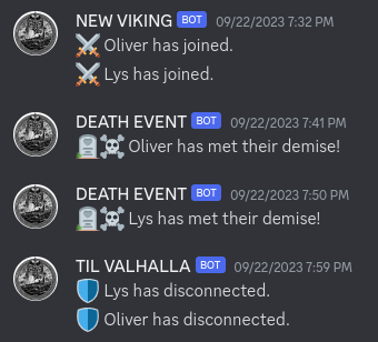GitHub - benwhite1987/bash-valheim-discord-bot: Simple Bash script that reads Valheim server ...