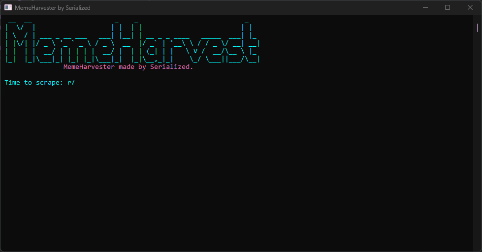 GitHub - nak0823/MemeHarvester: A C# tool for harvesting and collecting memes from Reddit