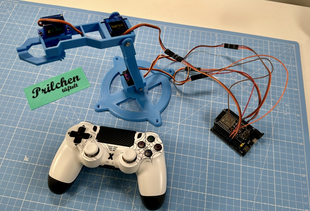 GitHub - prilchen/Esp32-Roboterarm-mit-Game-Controller-per-Bluetooth