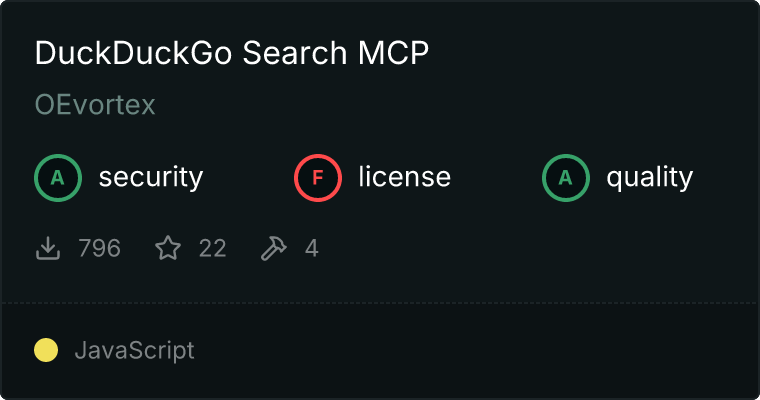 GitHub - OEvortex/ddg_search: A powerful Model Context Protocol (MCP) server for web search and ...
