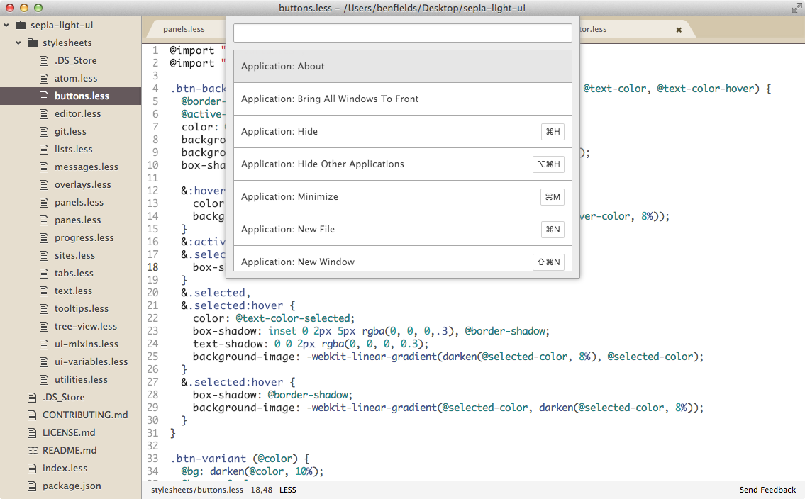 GitHub - benfields/sepia-light-ui: A light sepia theme for GitHub's ...