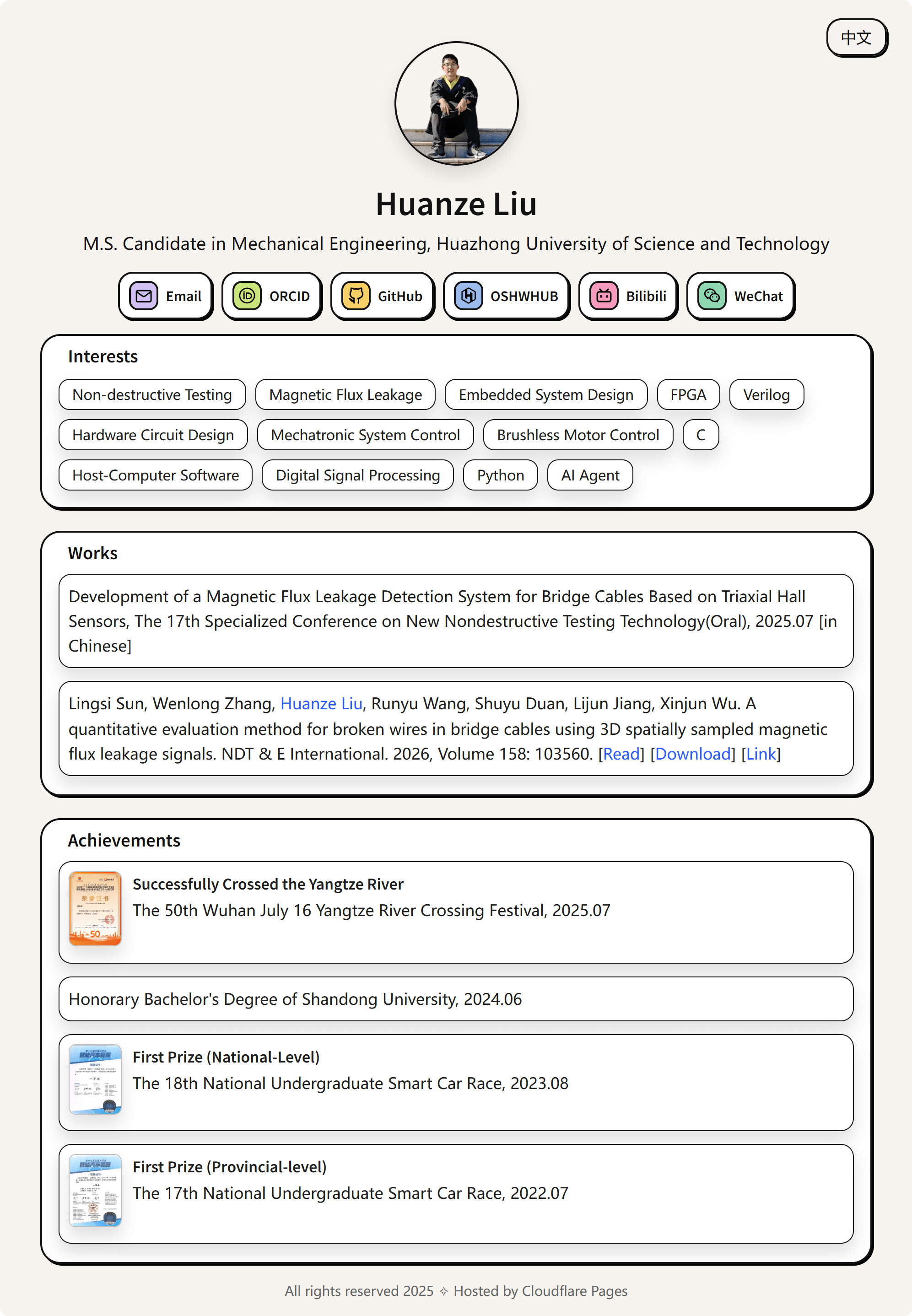 GitHub - gone1724/academic-pages: 一个很纯粹的静态个人学术主页。