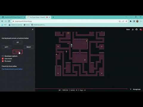 GitHub - vikasharma005/DragonQuestEditor: DragonQuest, a Streamlit-based game and level editor ...