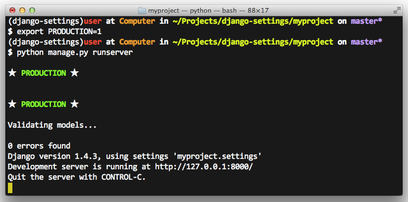 GitHub - django-settings/django-settings: Django Settings organizes your project settings for ...