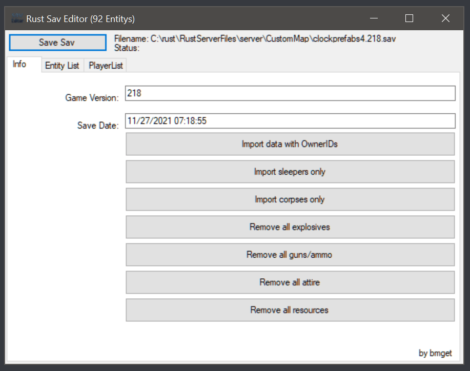 Sav.Edit/README.md at main · bmgjet/Sav.Edit · GitHub
