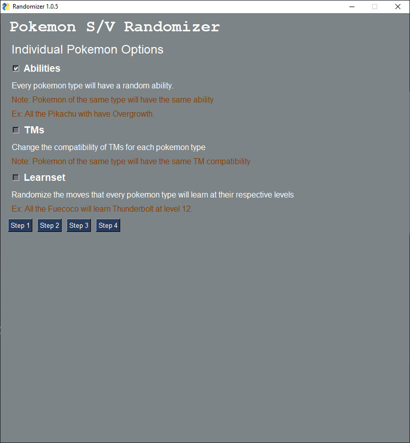 GitHub - ZadenOwer/randomizer-tool: Randomizer tool for PKM Scarlet and ...