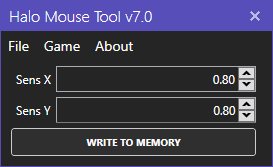 GitHub - AWilliams17/Halo-CE-Mouse-Tool: A tool for Halo Custom Edition(and Halo PC) which ...