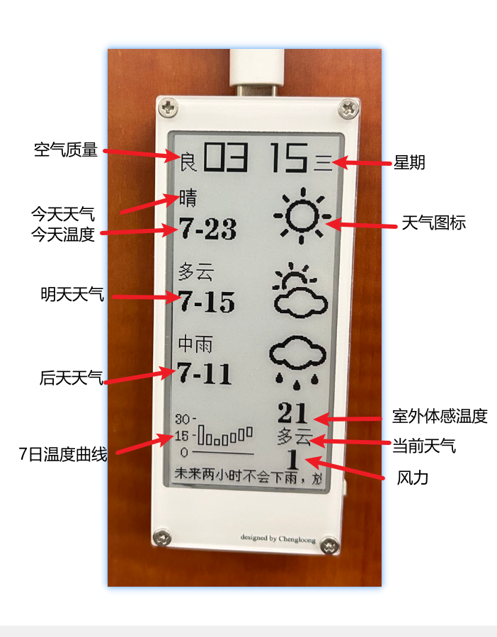 GitHub - ManaStuDent/esp32_weather: esp32c3 使用 platformio 开发墨水屏显示天气信息