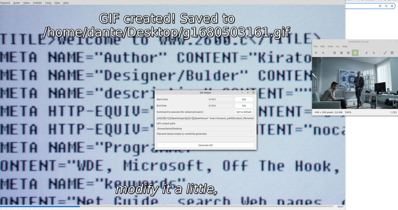 GitHub - Dante383/VLC-GIF-Maker: Extension to the VLC player which allows you to easily generate ...