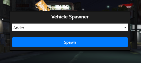 GitHub - CsokiHUN/fivem-vehiclespawner: Simple script for vehicle spawning in fivem.