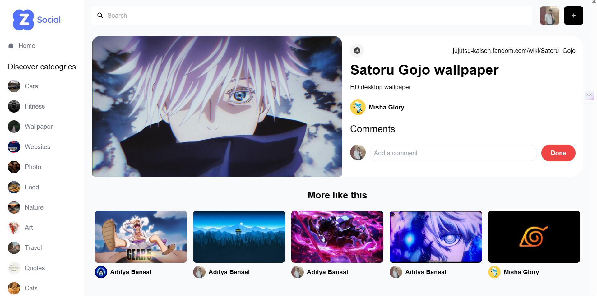 GitHub - aditya-bansal-7/z-social: A social media platform where users can share image to each other