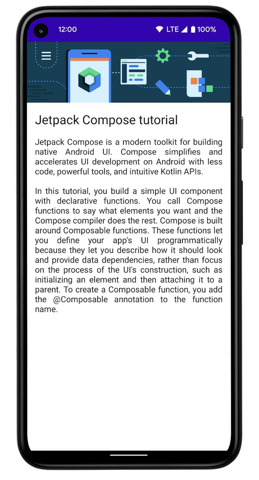 GitHub - Elio-Muculo/quickstart-compose: Jetpack compose quickstart based on developers.google ...