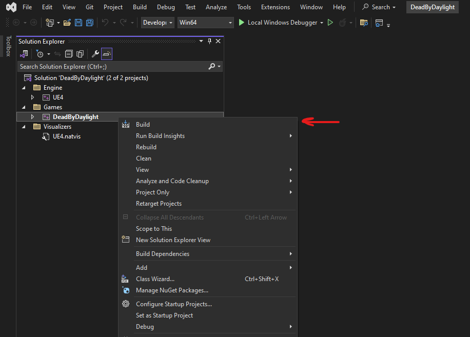 GitHub - olshab/DeadByDaylight-PS-Template: Template project for advanced blueprint modding in ...