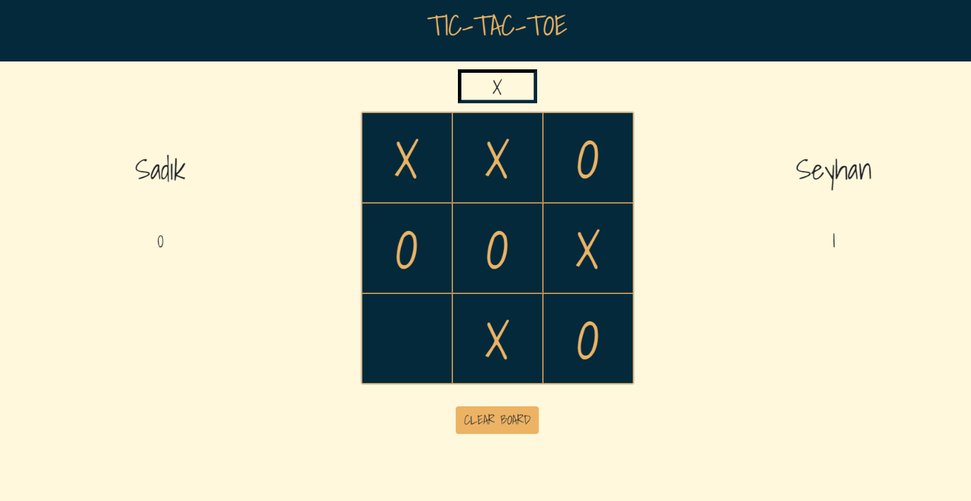 GitHub - Vurmaz/Tic-Tac-Toe